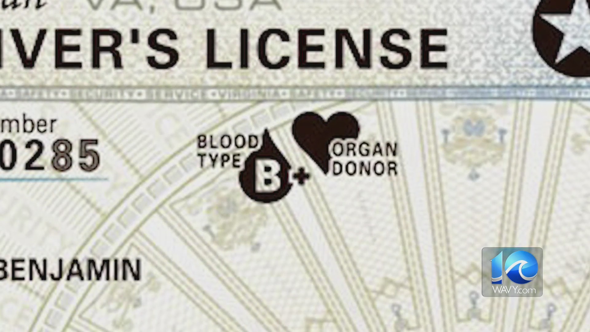 New option to indicate blood type on Virginia driver’s license – WAVY.com