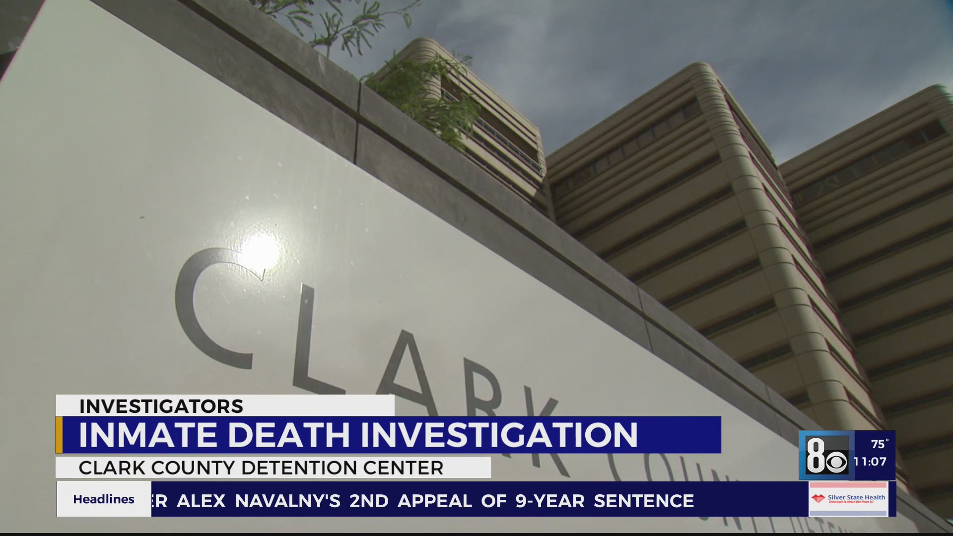 Las Vegas police investigate inmate’s death at Clark County Detention ...