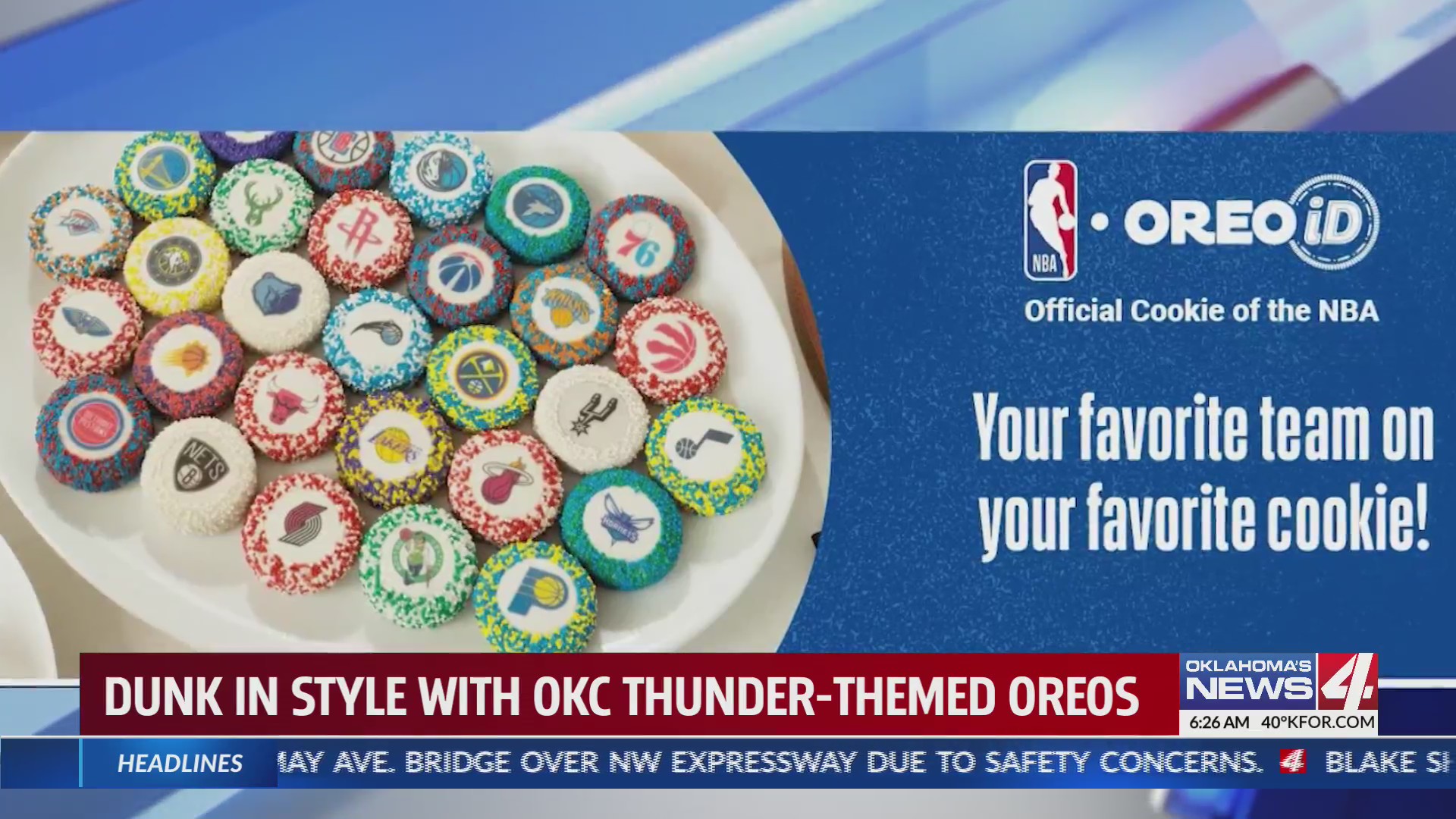 OREO releases NBA themed cookies – KFOR.com Oklahoma City