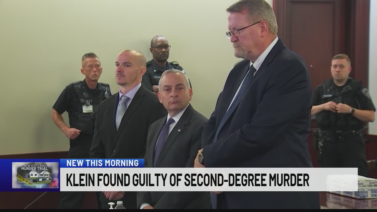 Klein found guilty of second-degree murder – NEWS10 ABC