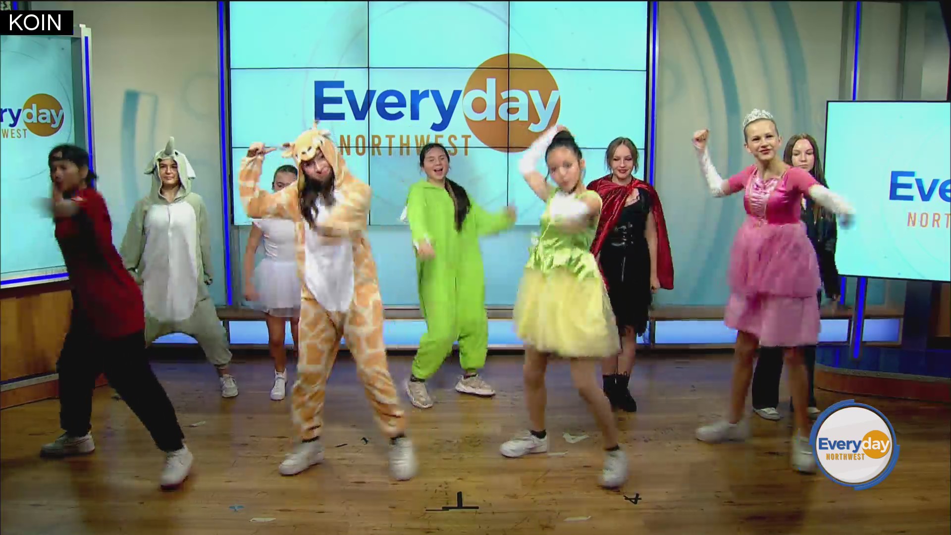 Moonstar Dance Studio dances to “Ghostbusters” on Everyday Northwest – KOIN.com