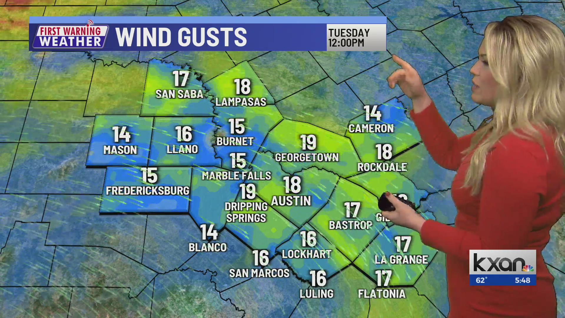 First Warning Weather with Kristen Currie – KXAN Austin