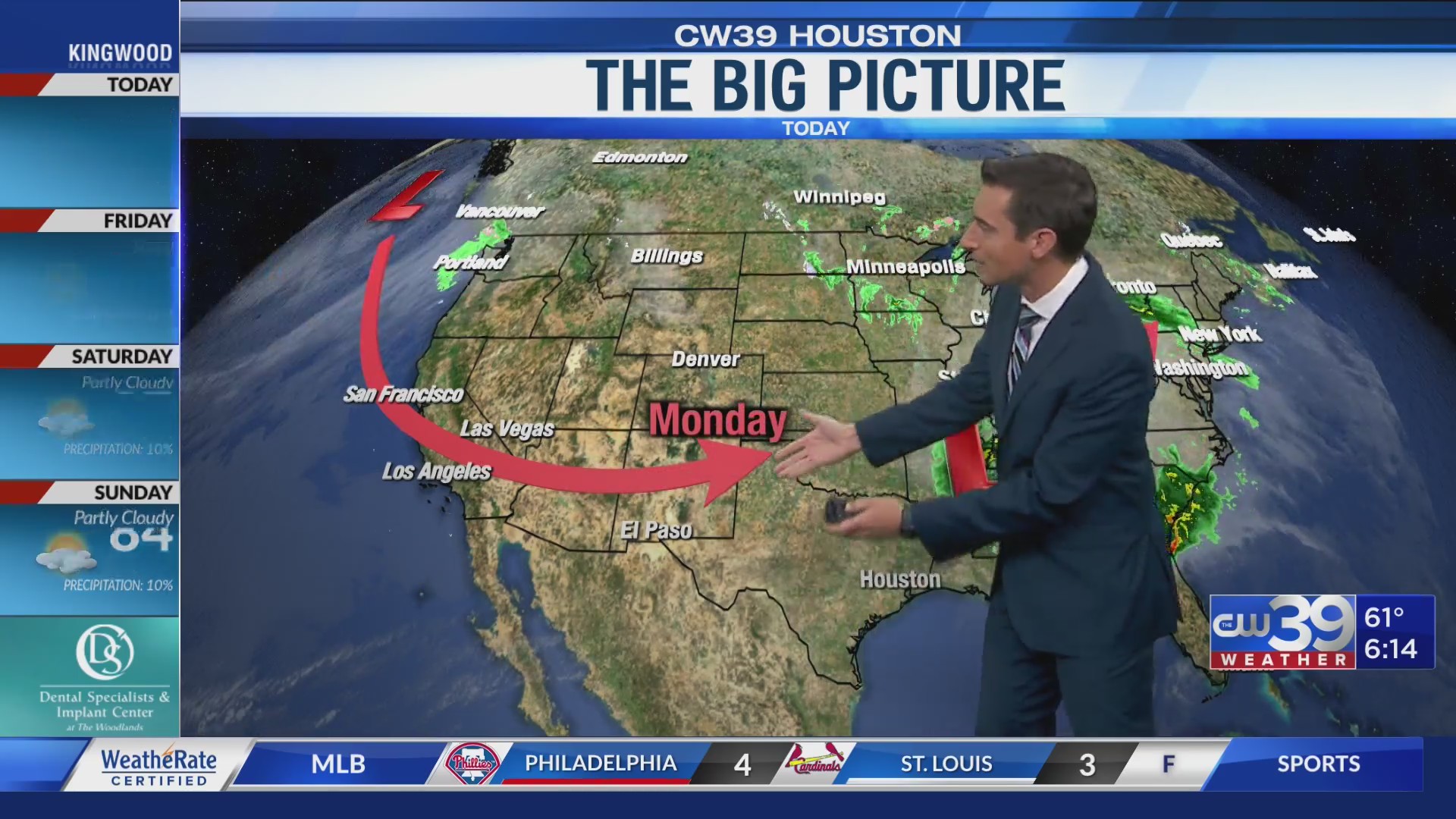 Nice weather ahead, changing next week – CW39 Houston