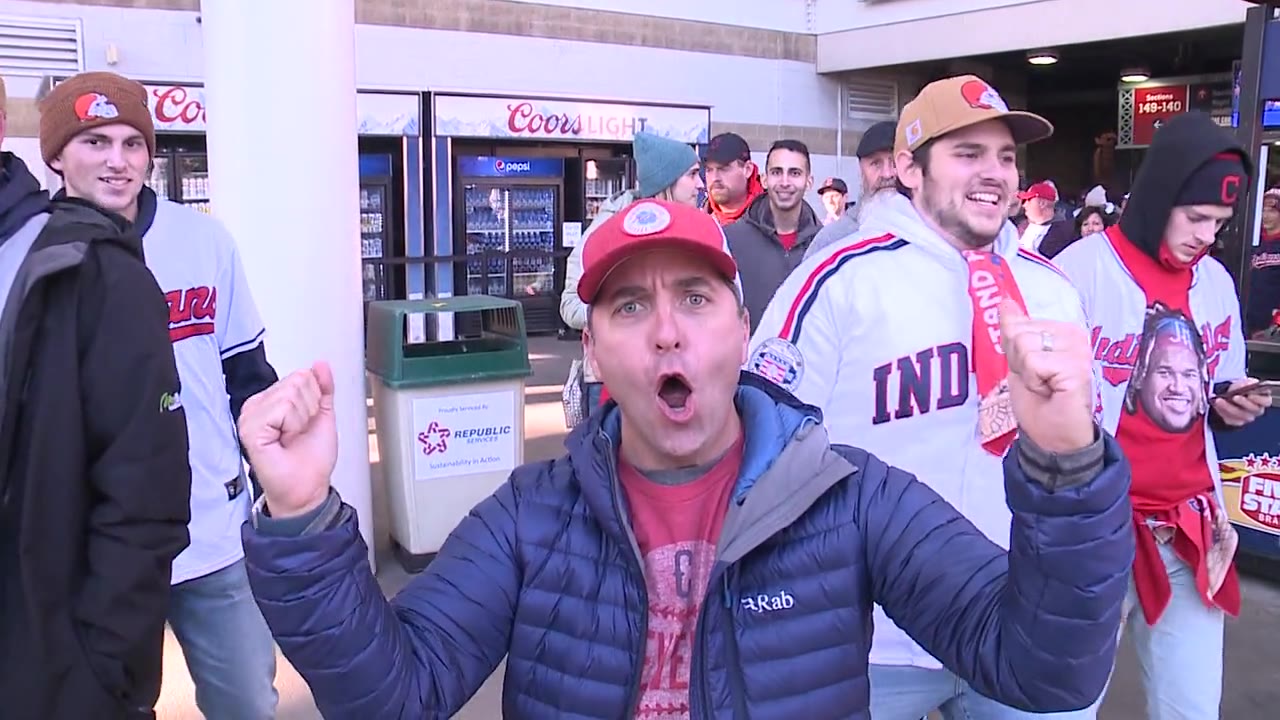 Guardians and fans electrified by Wild Card Series win – Fox 8 ...