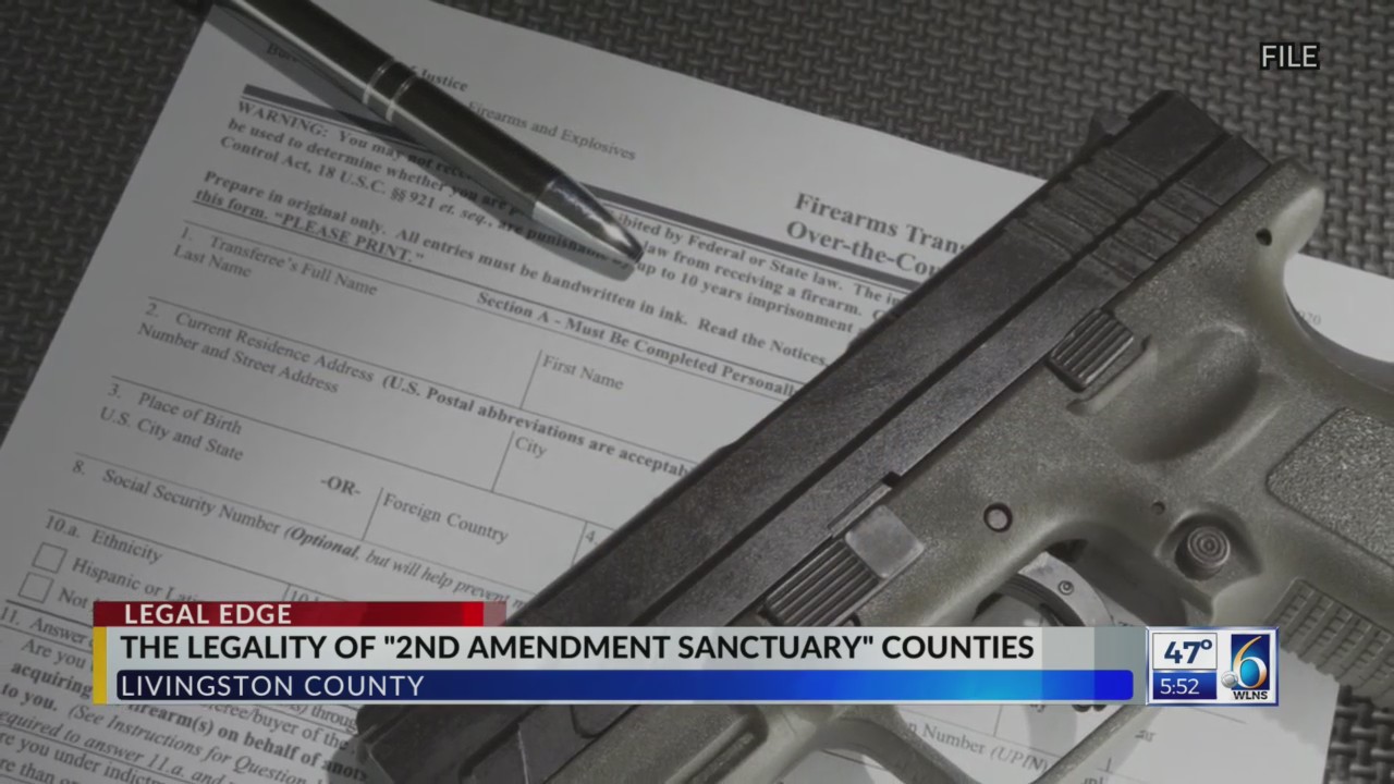 The Legality of ‘2nd Amendment Sanctuary’ Counties – WLNS 6 News