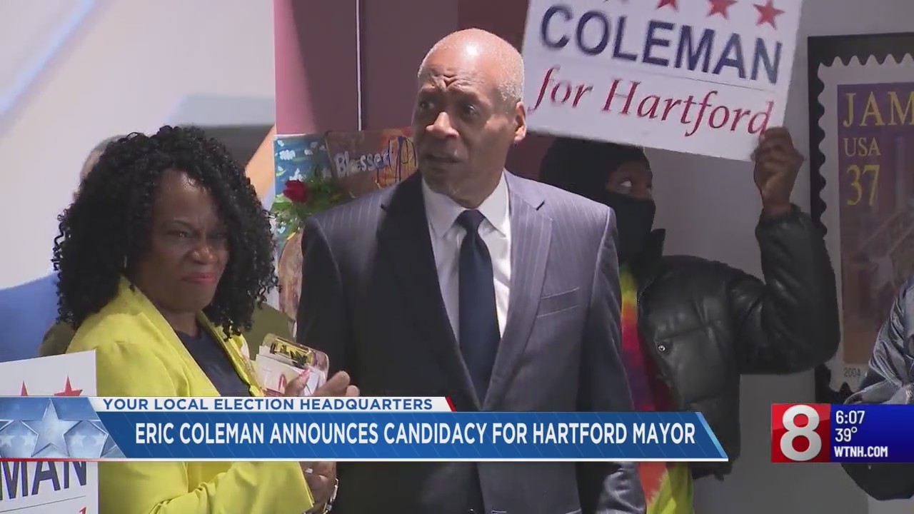 Eric Coleman announces bid for Hartford mayor – WTNH.com