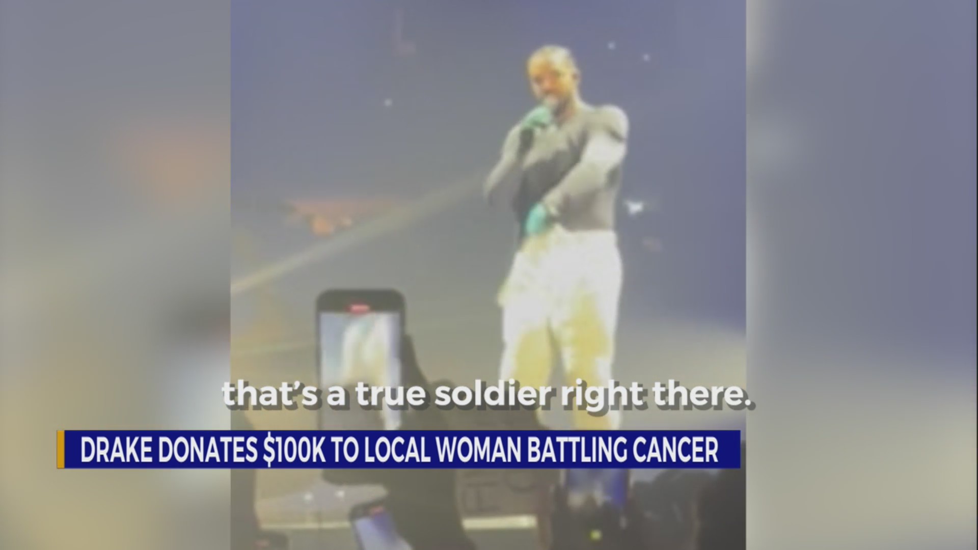 Drake donates $100,000 to TN woman battling cancer – WKRN News 2