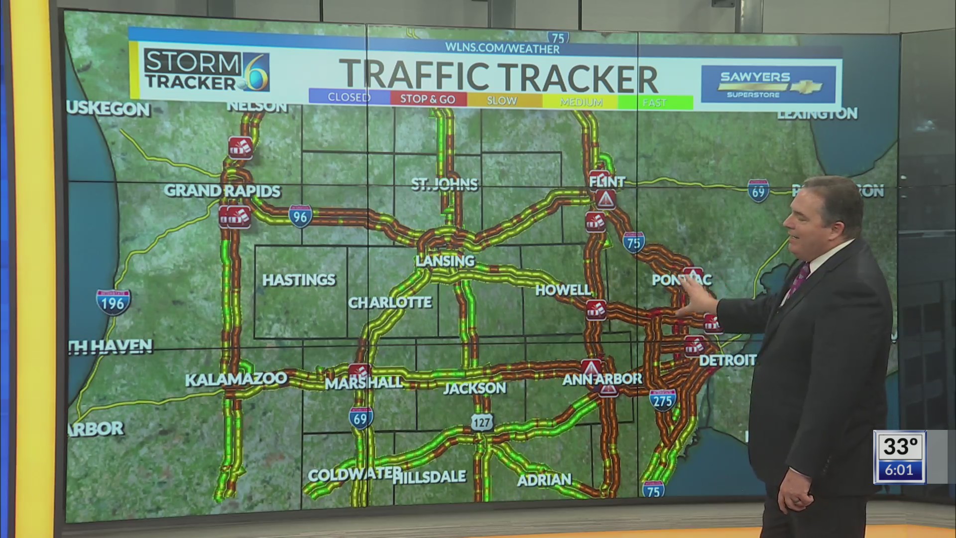 Current Weather 6 PM – WLNS 6 News