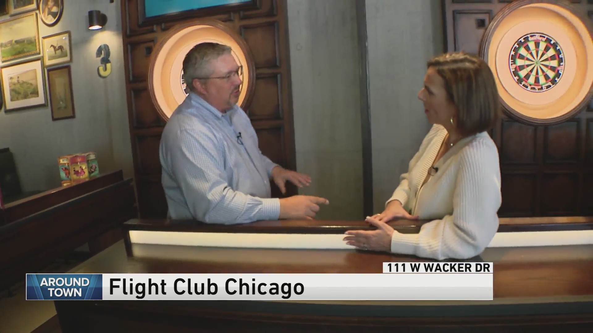 Around Town at Flight Club Chicago – WGN-TV