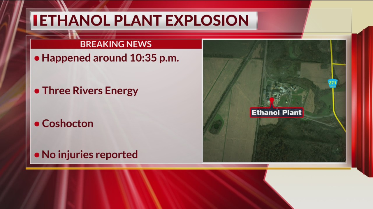 Explosion at ethanol plant in Coshocton – NBC4 WCMH-TV