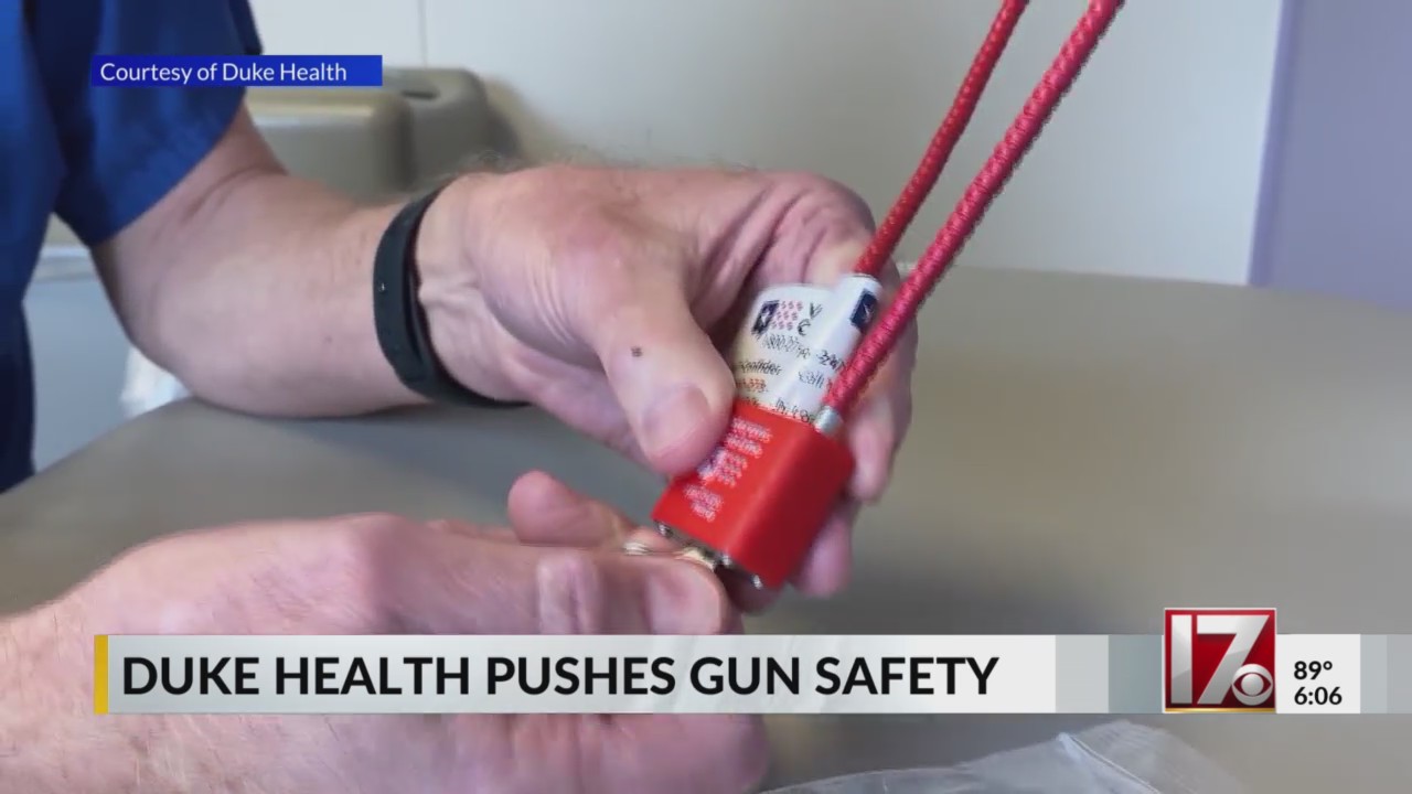 Duke Health expanding free gun lock program – CBS17.com
