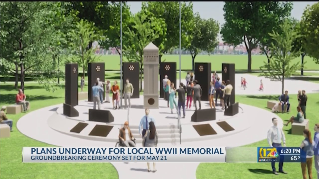 Plans underway for WWII memorial at Jastro Park – KGET 17 News