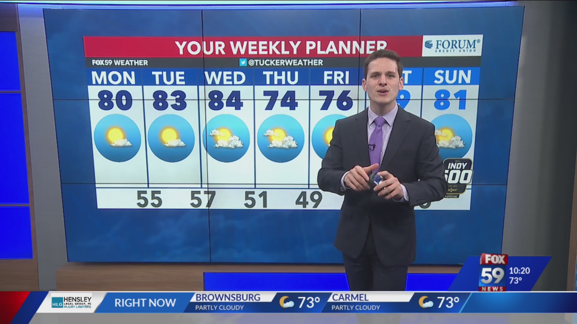 A beautiful week of weather leading into the Indy 500! – Fox 59