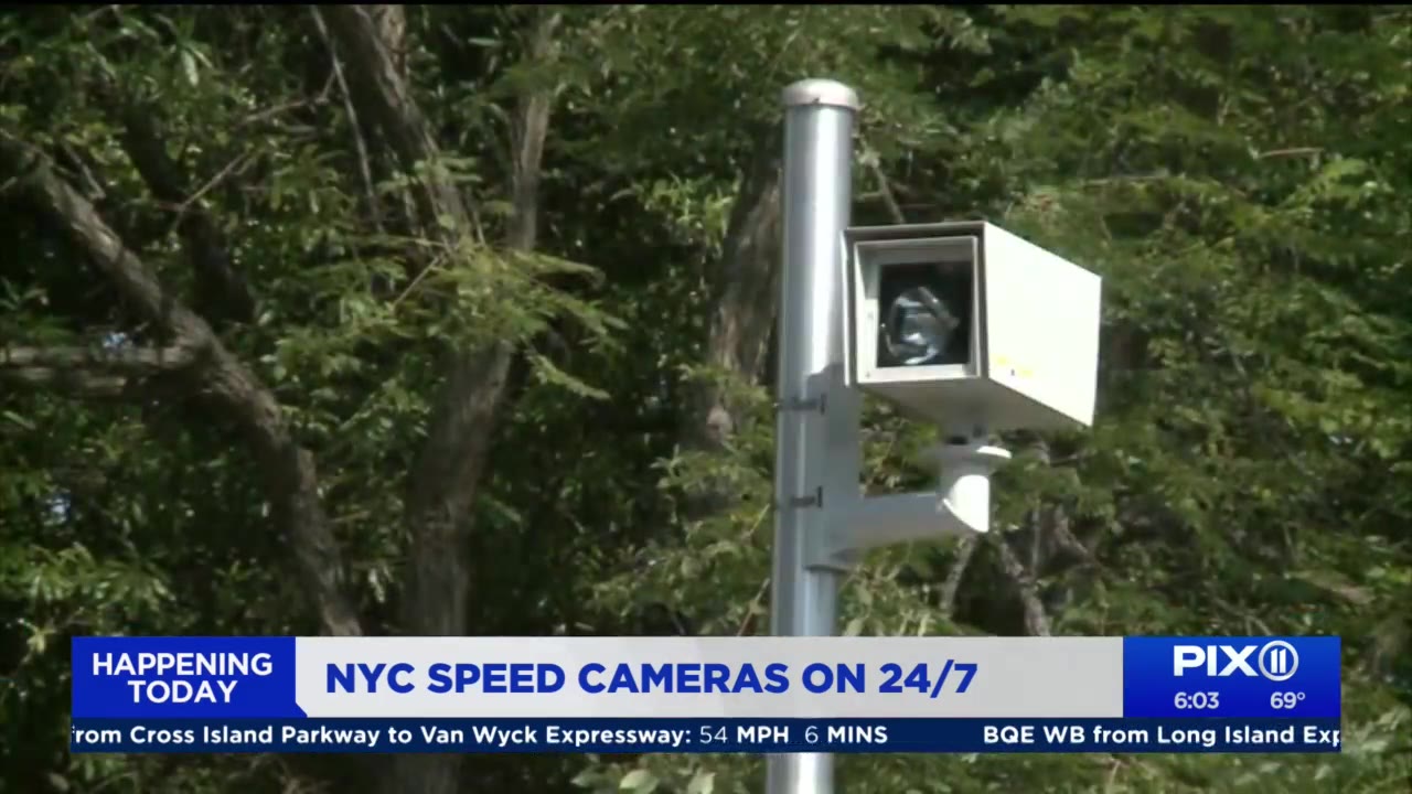 NYC speed cameras now running 24/7 in effort to promote safety – PIX11