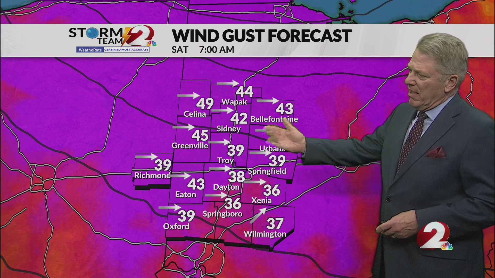Today’s Miami Valley Forecast: 1/12/24 – WDTN.com