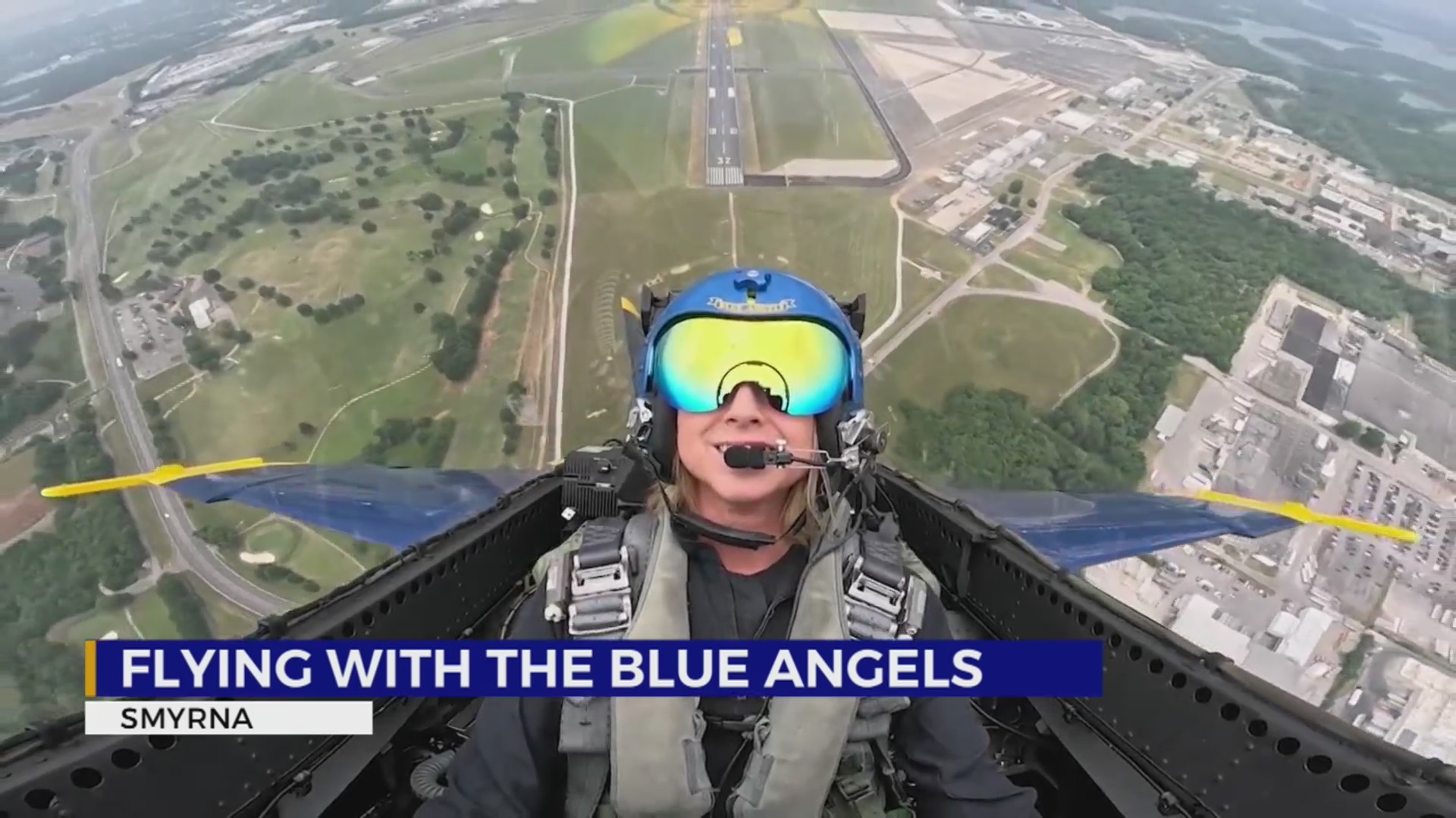 News 2’s Danielle Breezy flies with the Blue Angels – WKRN News 2