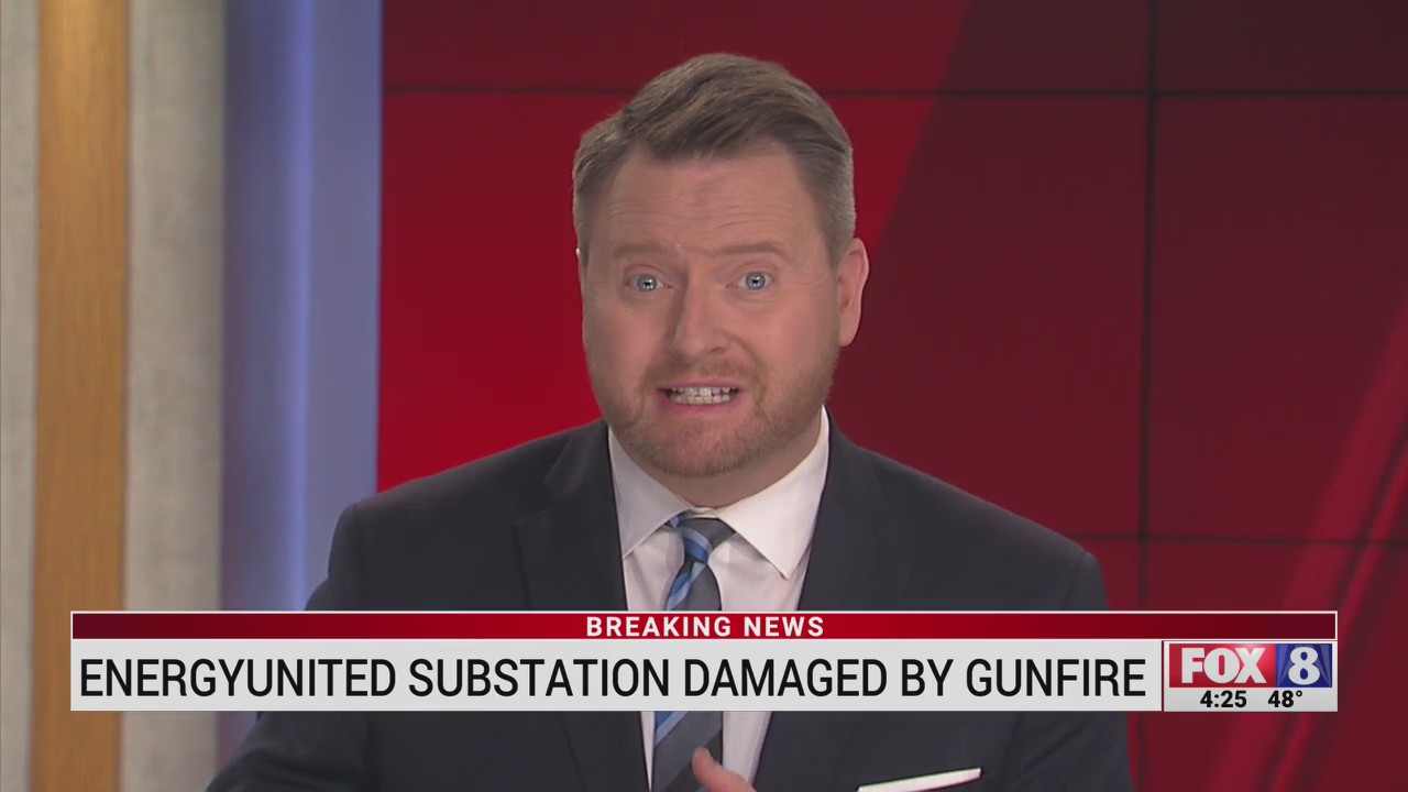 EnergyUnited substation in Thomasville damaged by gunfire – FOX8 WGHP