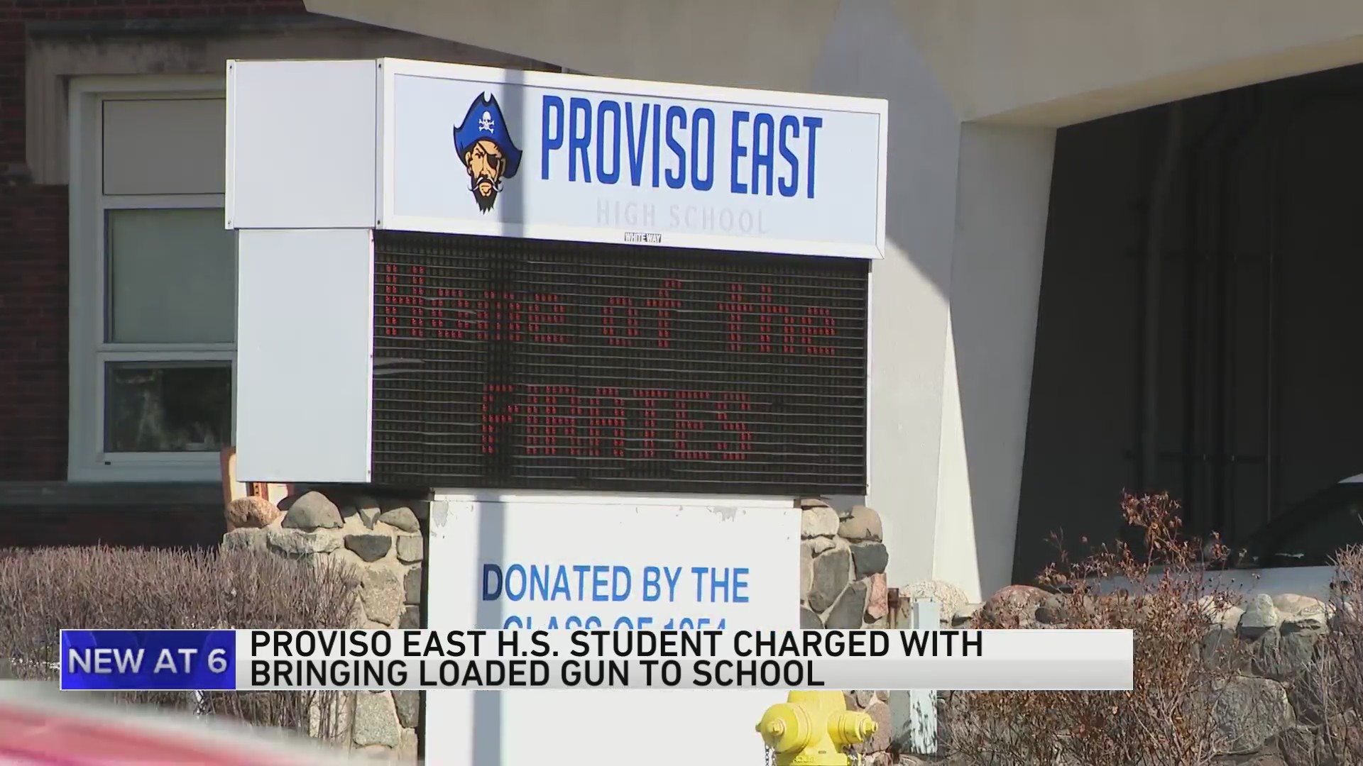 Proviso East HS student charged with bringing gun to school – WGN-TV