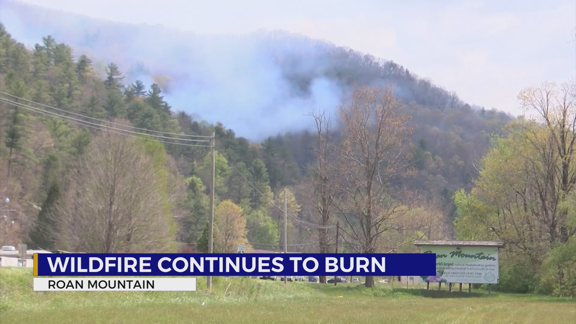 Div. of Forestry: Roan Mountain fire grows to 157 acres – WJHL | Tri ...