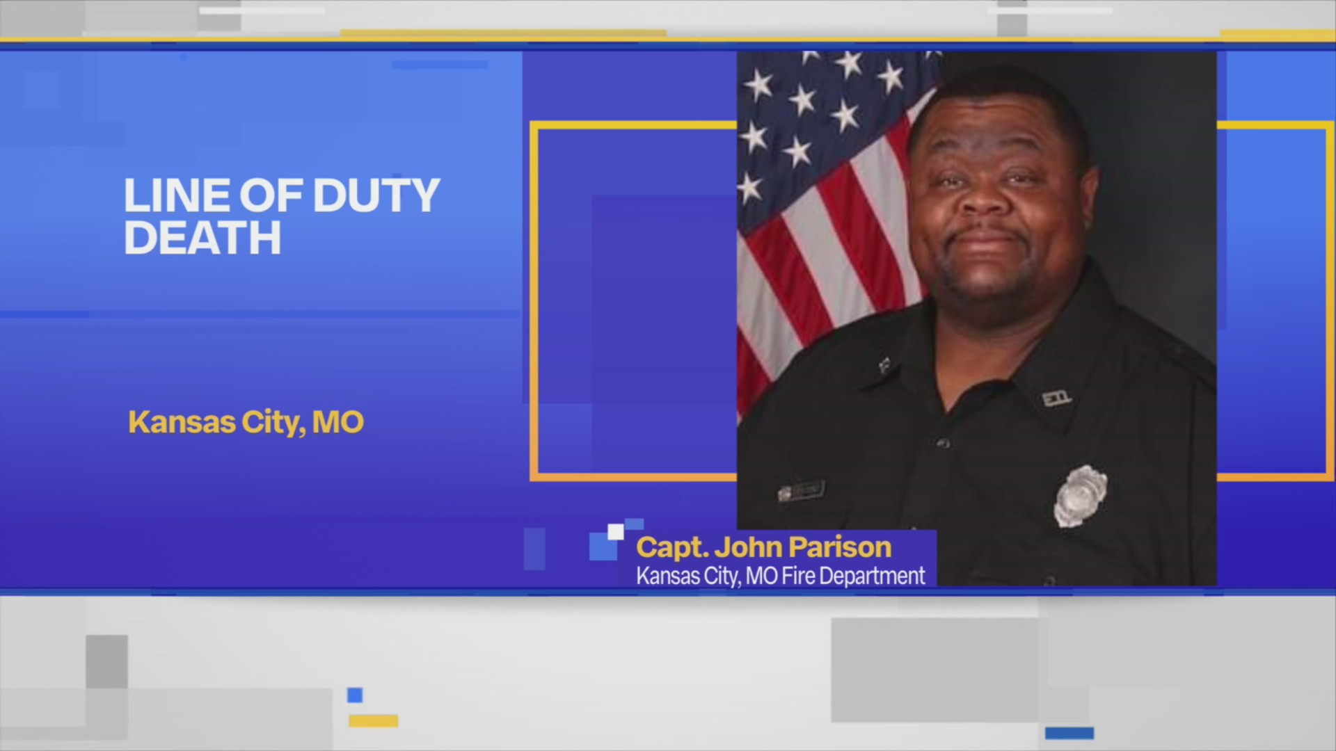 KCFD captain’s passing from cancer classified as line of duty death ...
