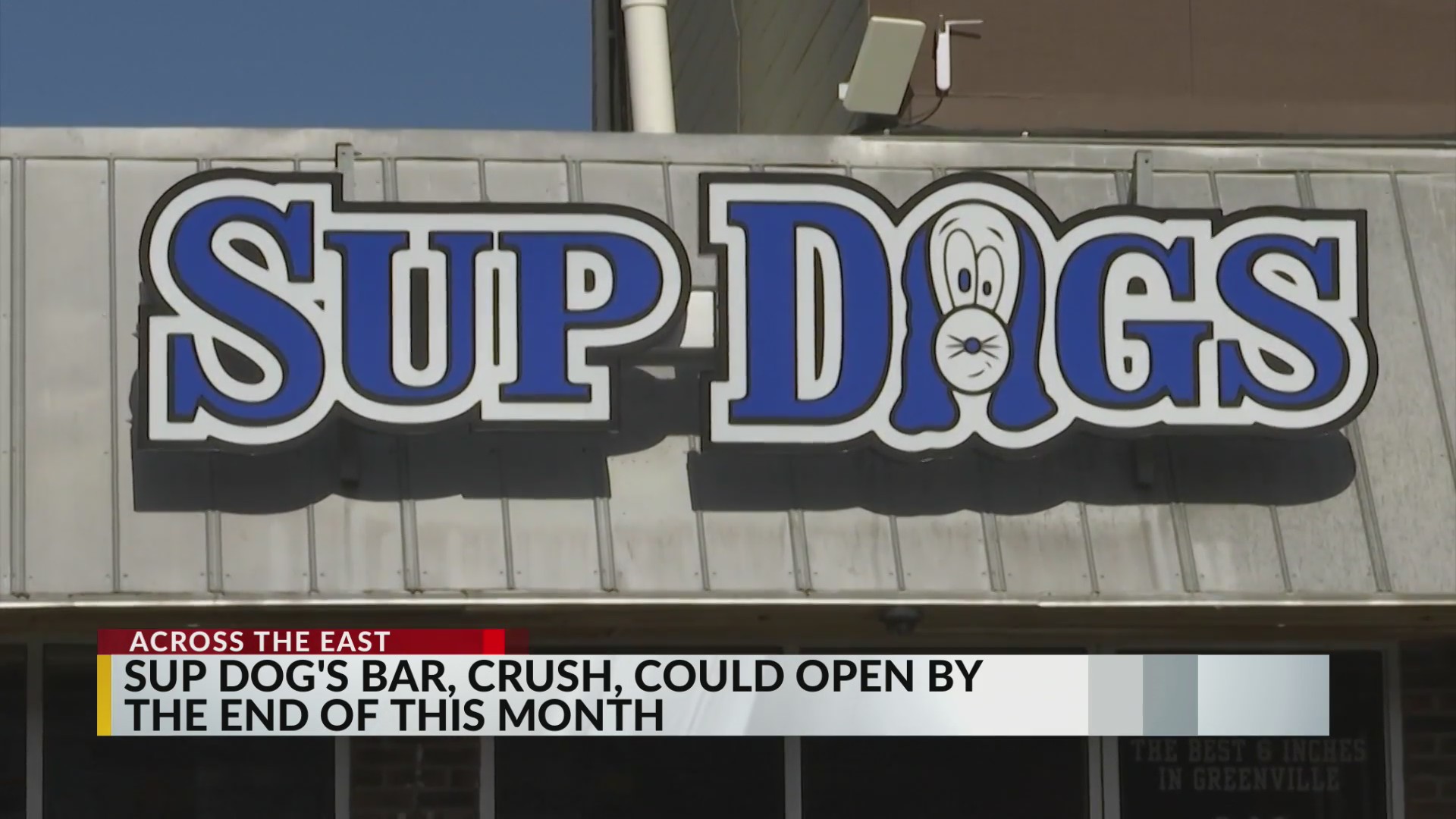 Sup Dogs’ Crush set to open in Greenville in February – WNCT