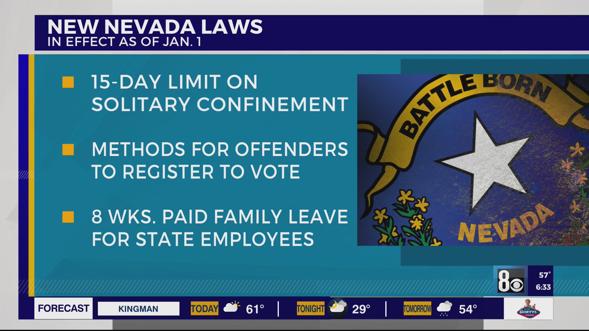 80 new Nevada laws are now in effect – KLAS