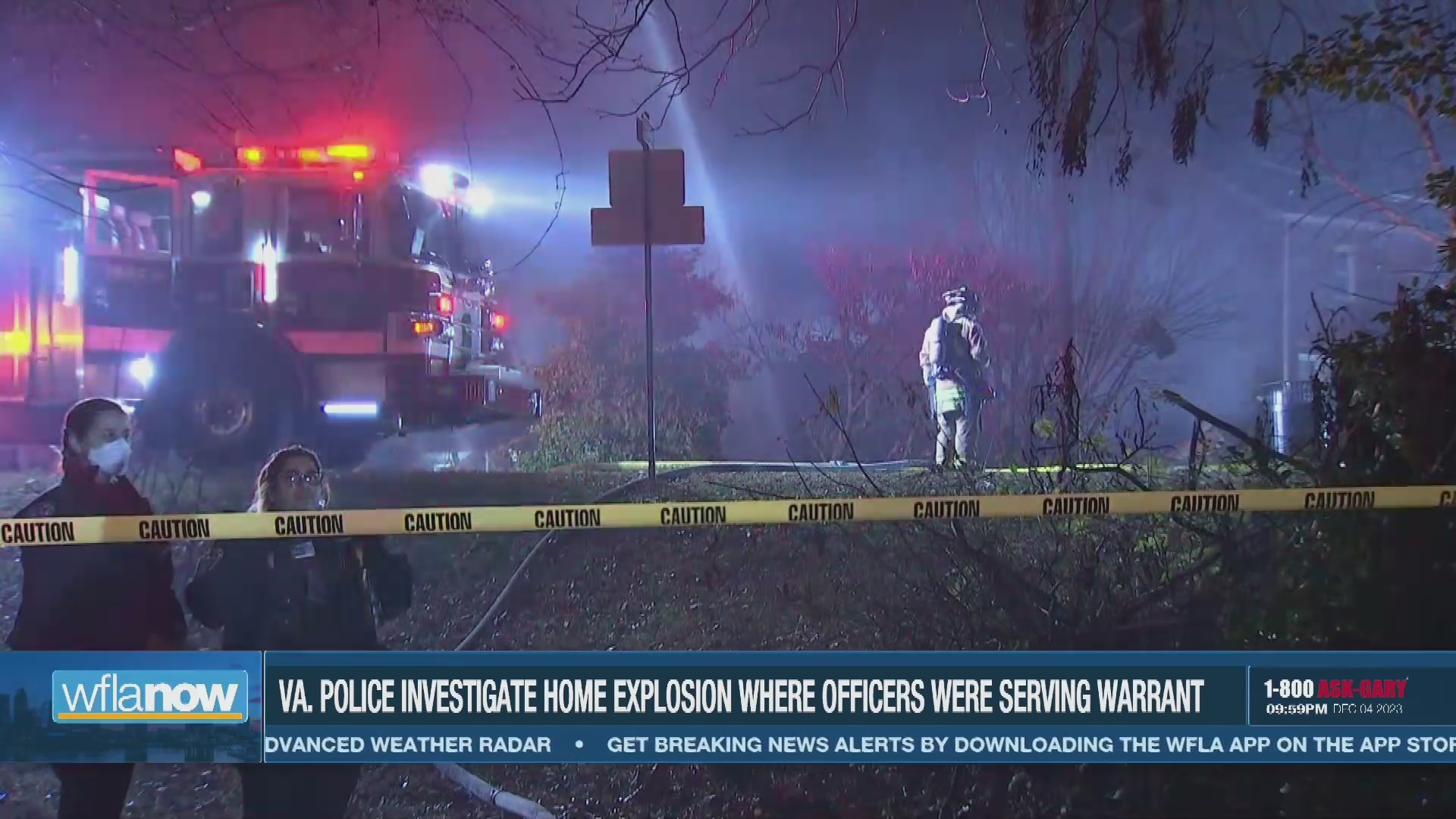 Virginia police investigate explosion at house where officers were ...