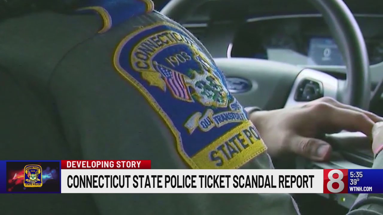 Connecticut State Police ticket sandal report released – WTNH.com