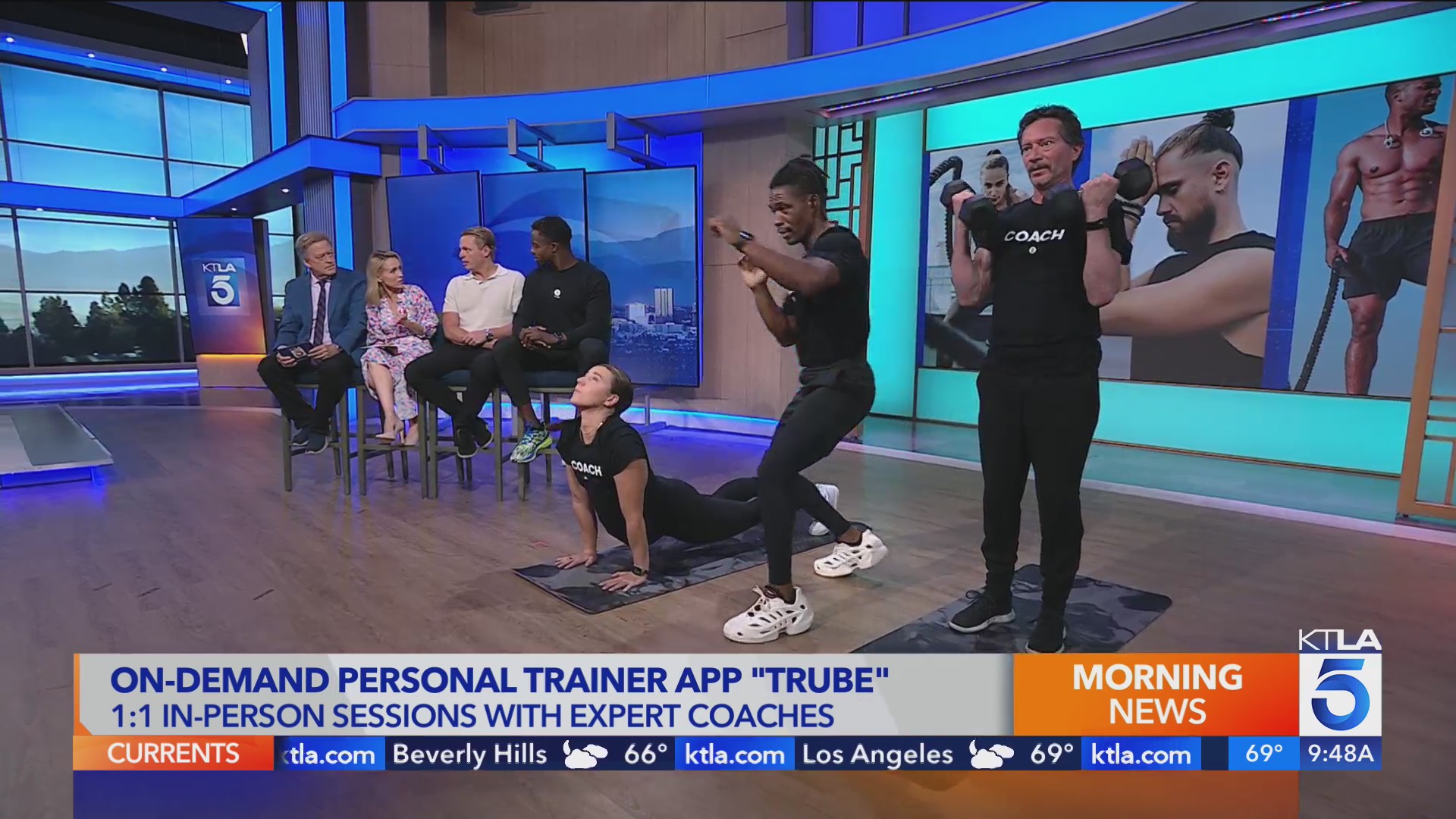 TruBE, an on-demand personal trainer app – KTLA