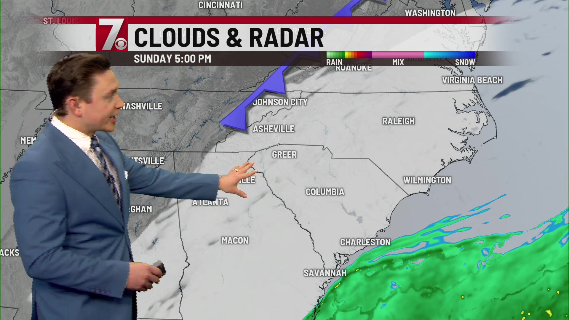 Sunday Forecast – WSPA 7NEWS