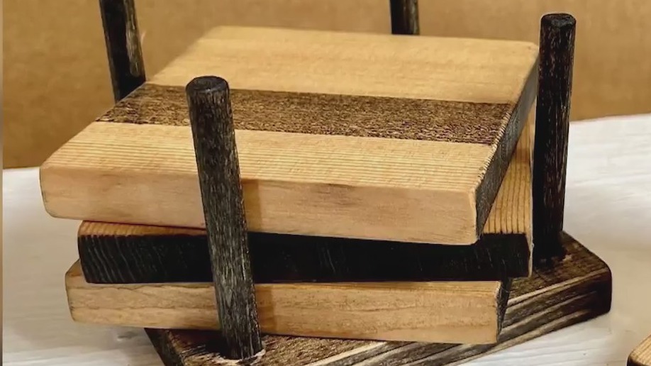 Create with Quimby: DIY wood coasters – KOIN.com