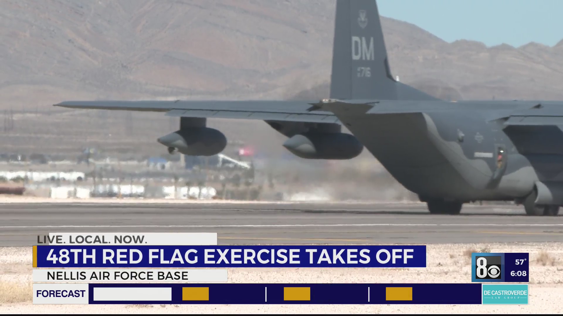 48th Red Flag exercises at Nellis Air Force Base bring 3,000 service ...