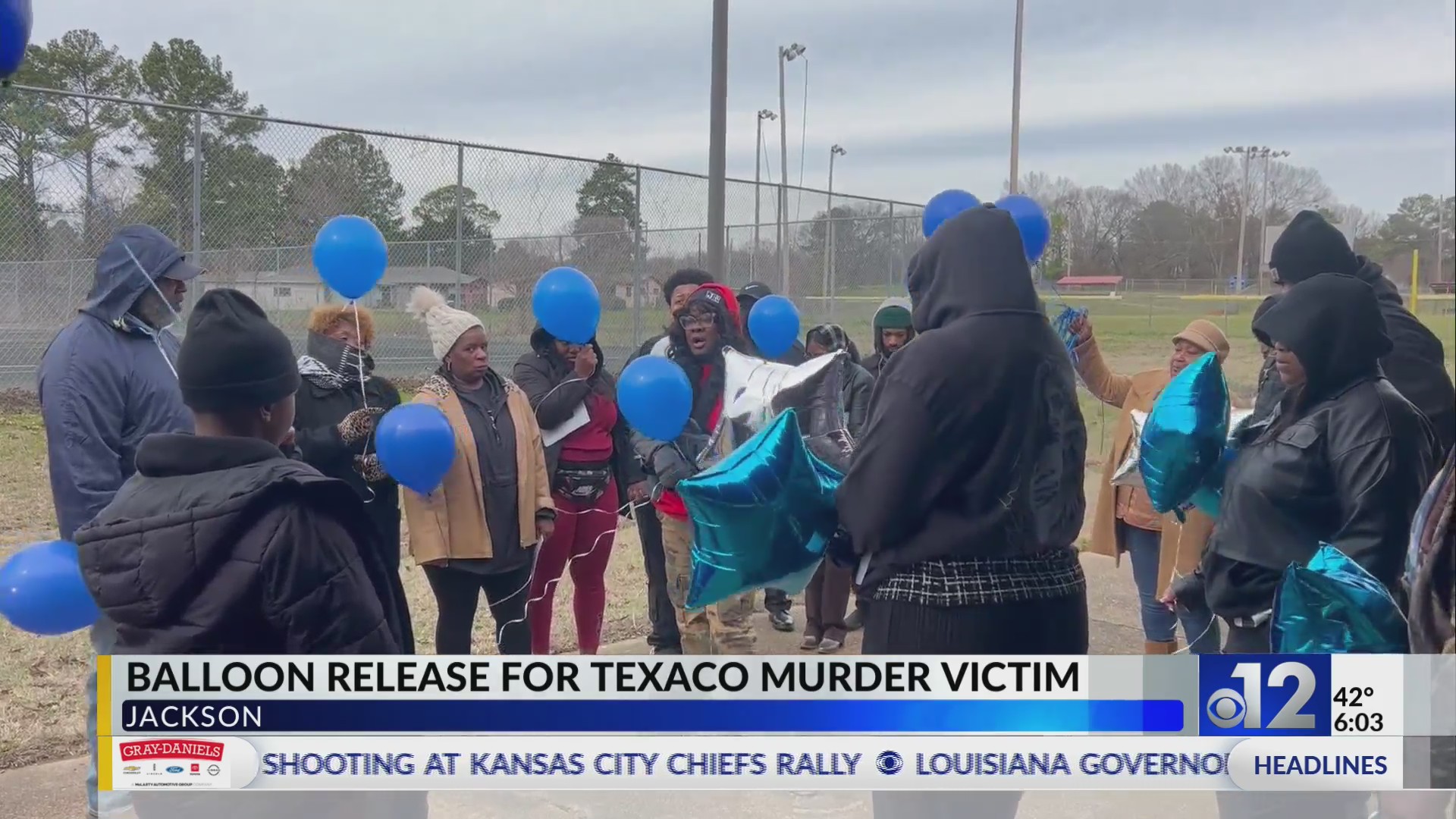 Balloon release held for Jackson homicide victim – WJTV