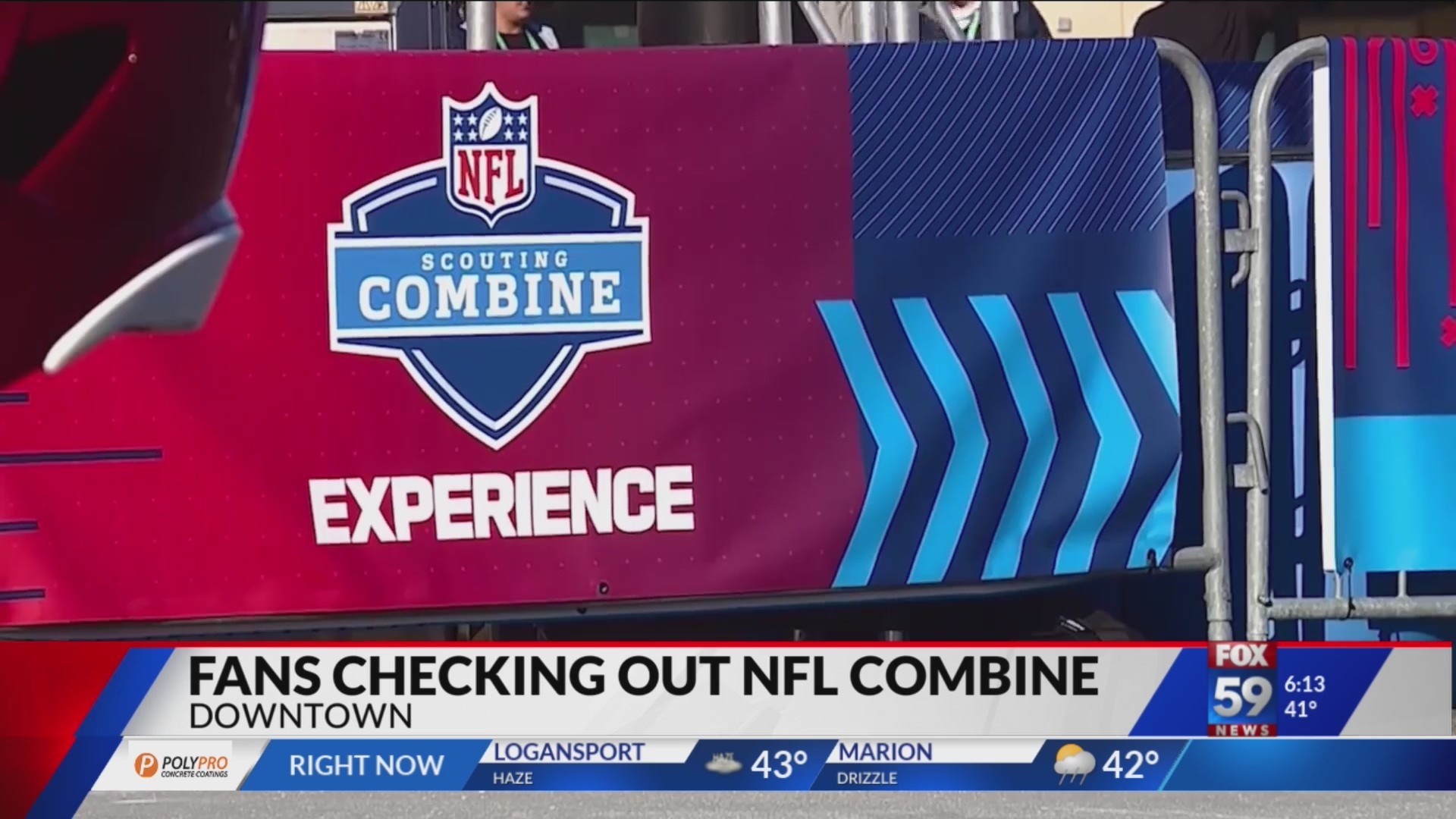 Indy welcomes fans from all over the country for NFL Combine – Fox 59