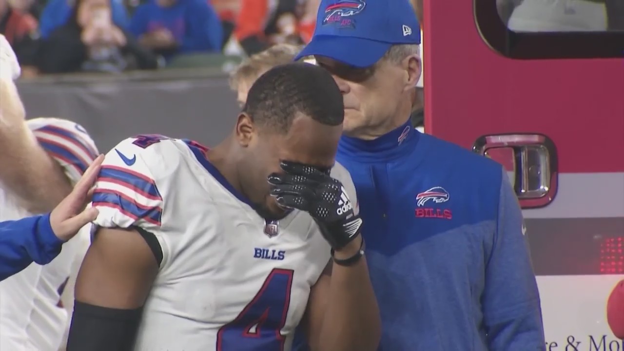 Damar Hamlin improving after collapsing, going into cardiac arrest – PIX11