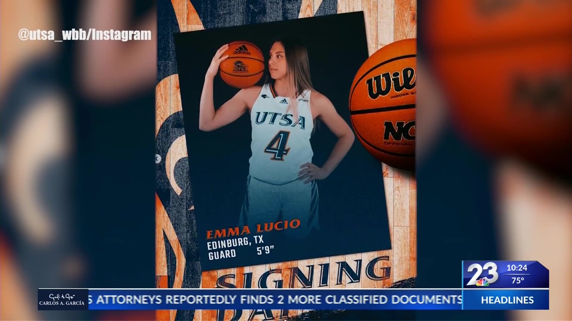 Athlete of the Week: Emma Lucio – KVEO-TV