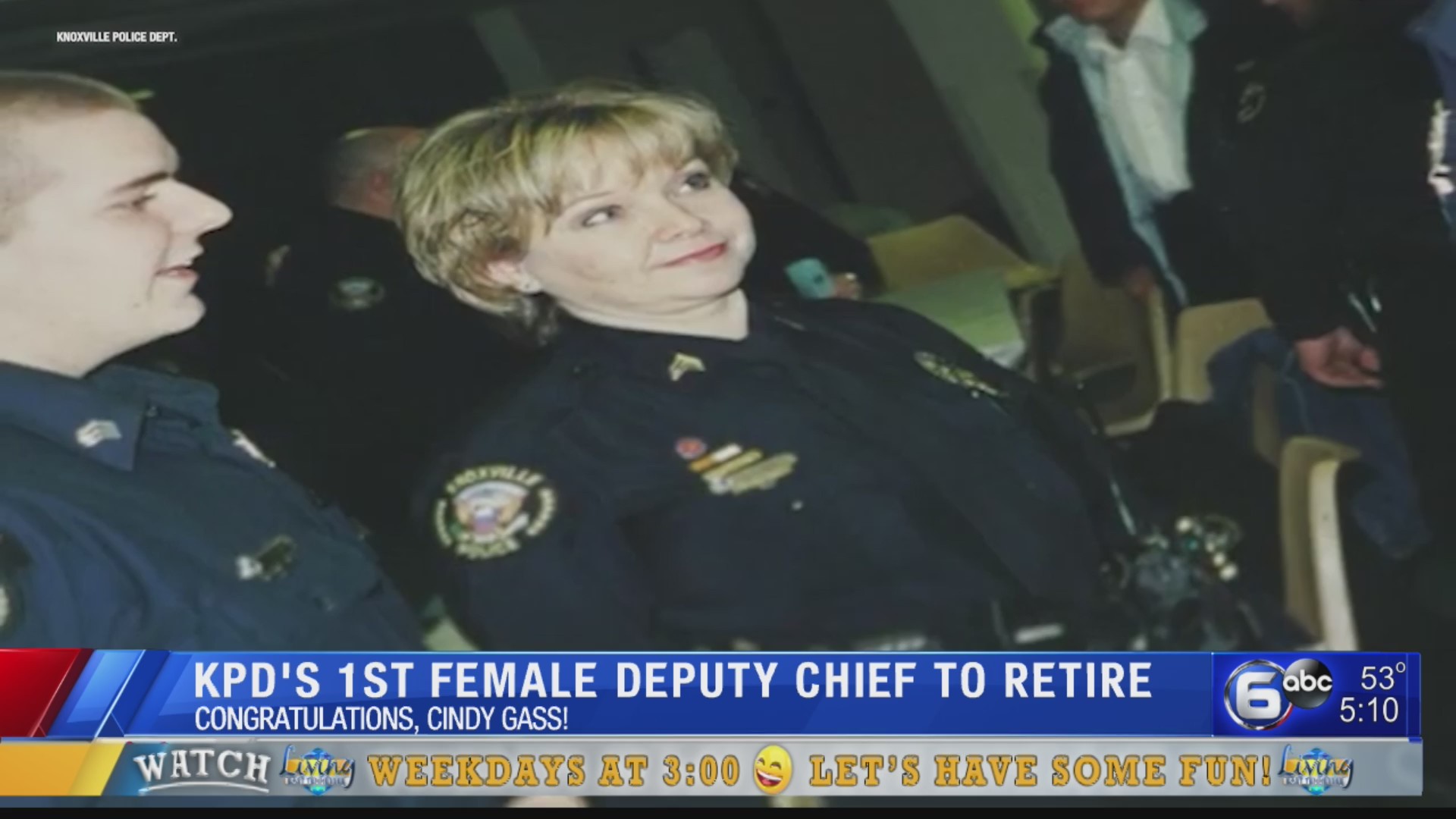 Knoxville’s 1st female deputy chief to retire – WATE 6 On Your Side