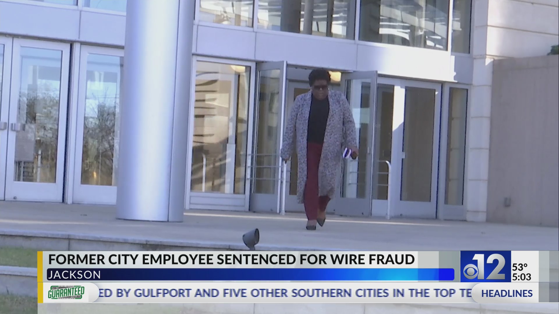 Former Jackson employee sentenced for wire fraud – WJTV