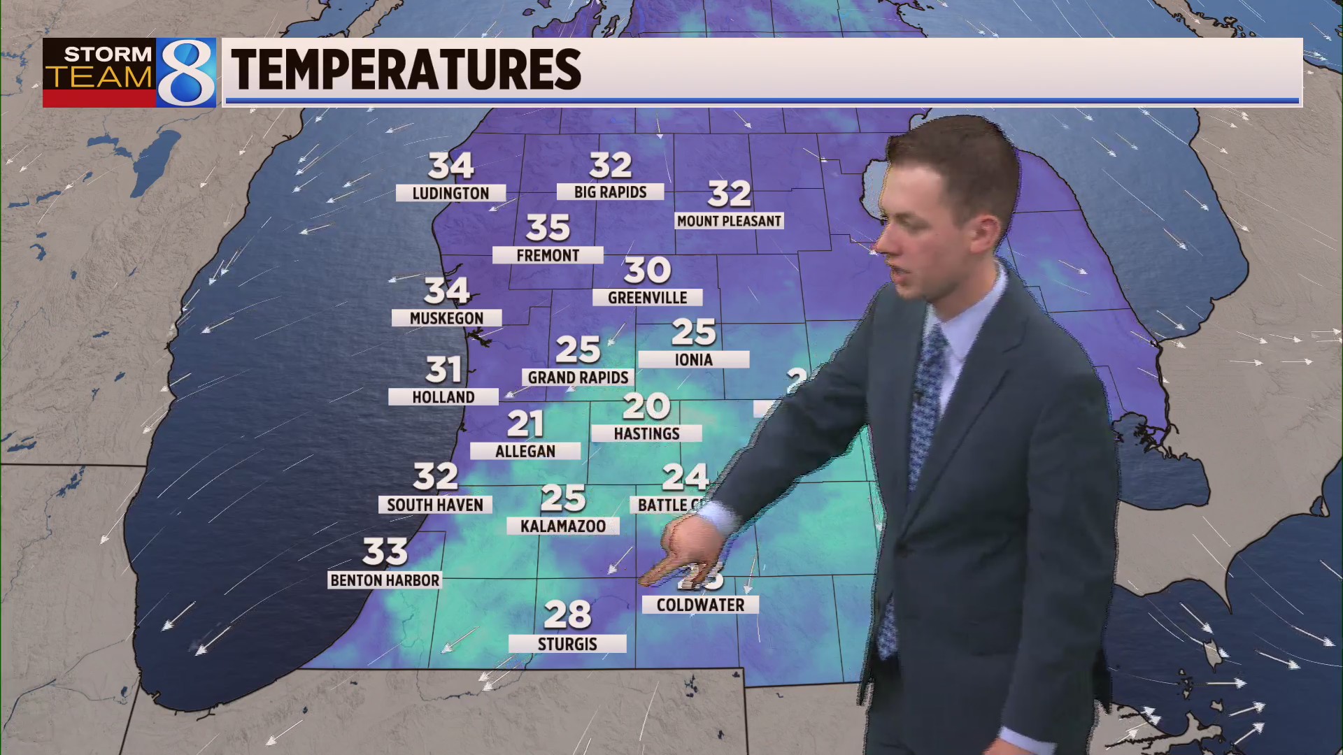 Storm Team 8 Forecast, 11 p.m.: 112122 – WOODTV.com