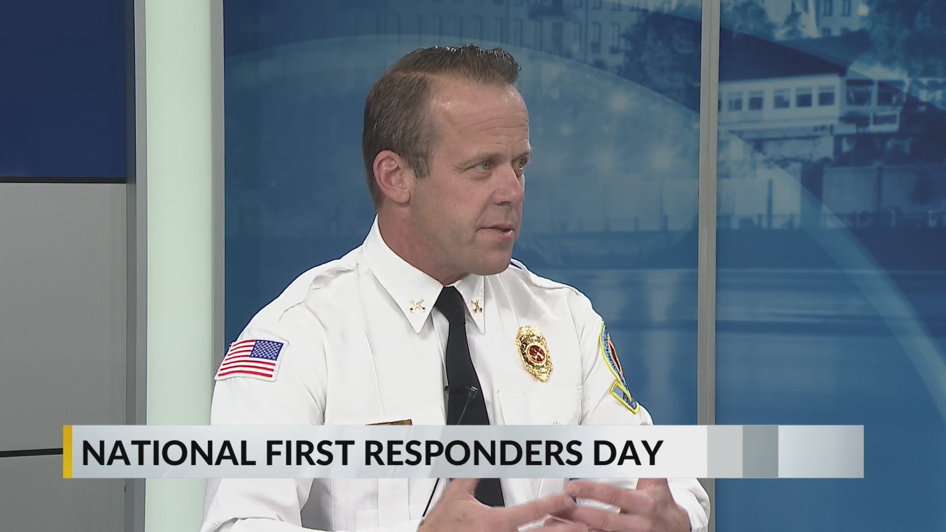 National First Responders Day interview with Division Chief John Shull ...