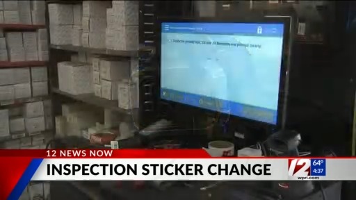 Mass. changing vehicle inspection sticker system – WPRI.com