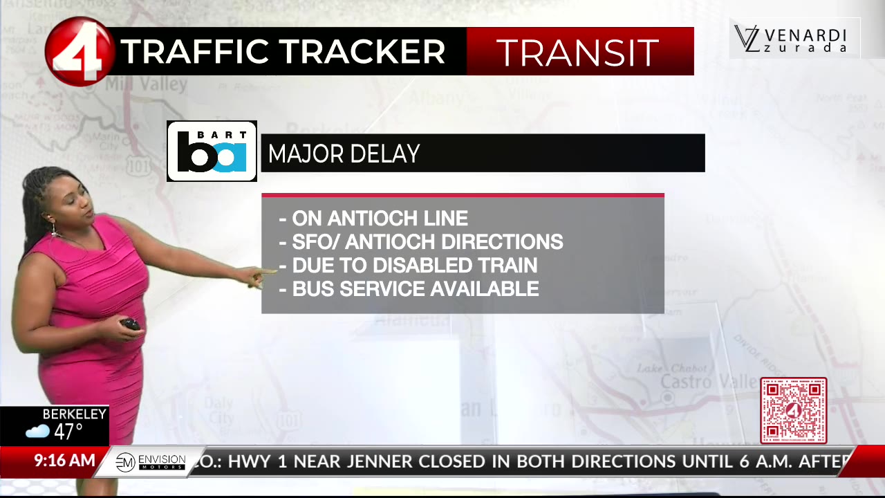 Major delay on BART Antioch Line – KRON4