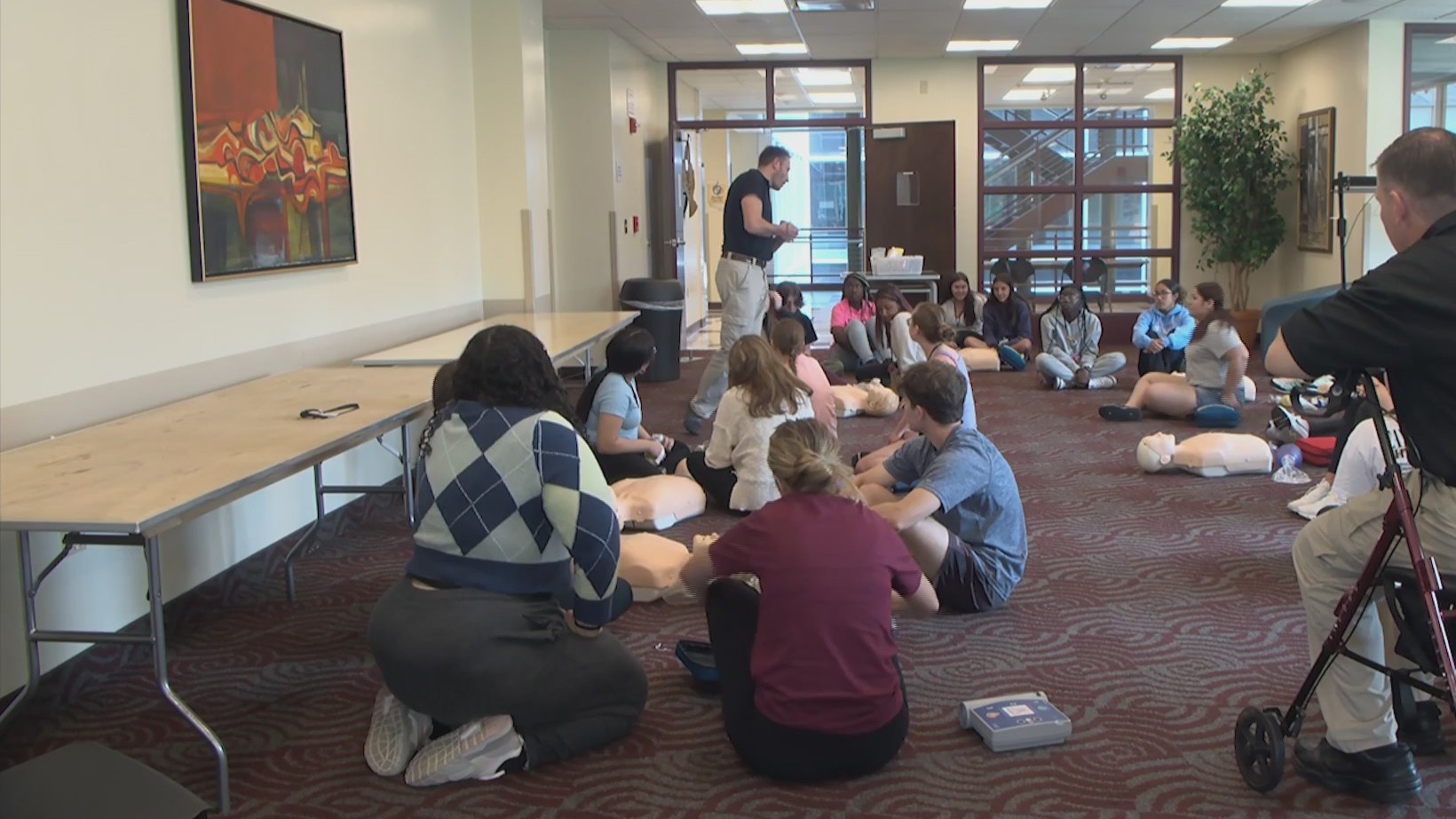 ‘Cardinal Nurse Camp’ engages nurses in simulations and exercises ...