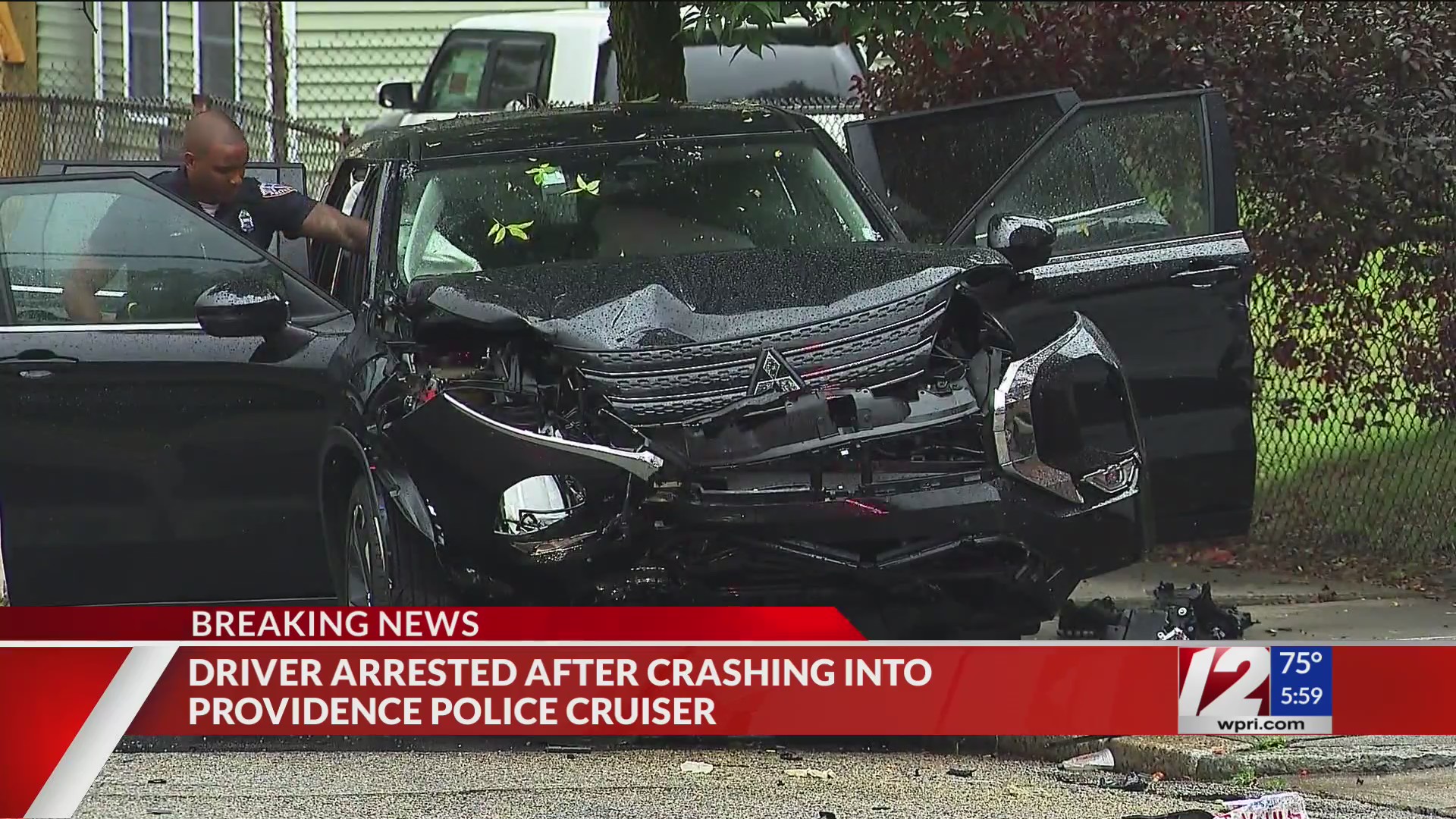 2 officers injured in crash involving Providence police cruiser – WPRI.com