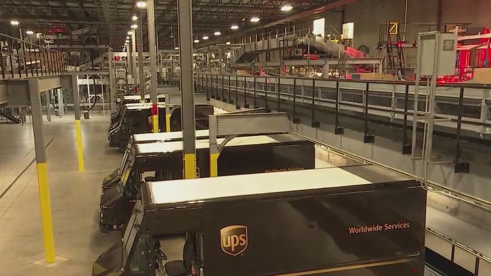 Take a look inside the Mebane UPS distribution facility – FOX8 WGHP
