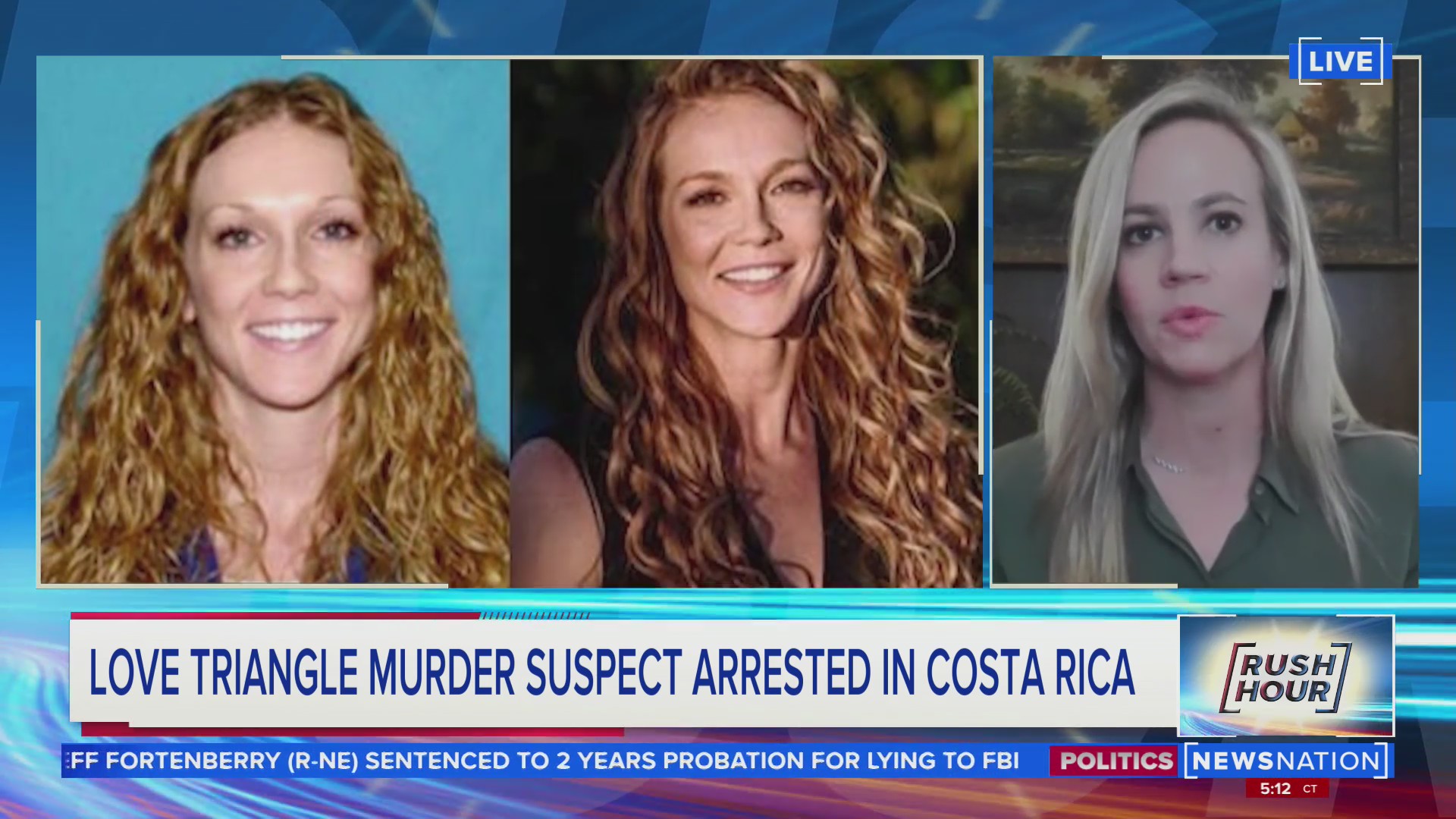 Love triangle murder suspect arrested in Costa Rica | Rush Hour ...