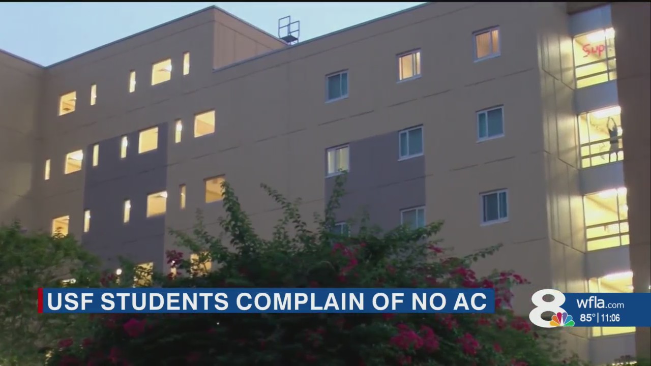USF students say building A/C is broken – WFLA