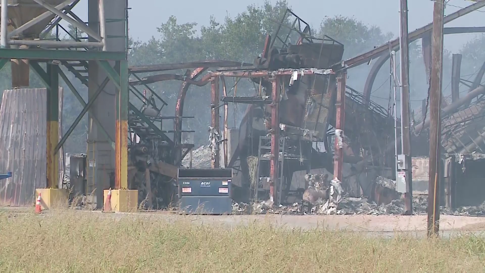 Aftermath of fertilizer plant fire – BorderReport