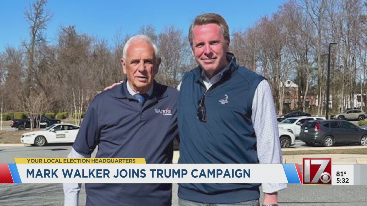 Former NC congressman Mark Walker joins Trump campaign – CBS17.com