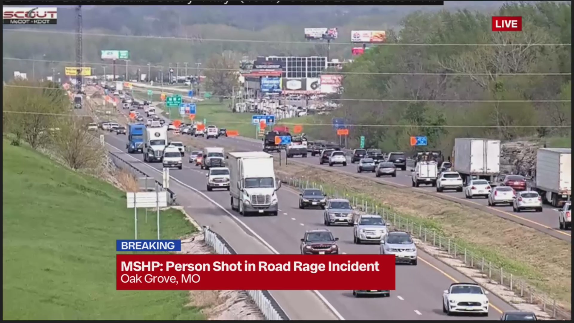 Road rage shooting under investigation on I-70 in Oak Grove – FOX 4 ...
